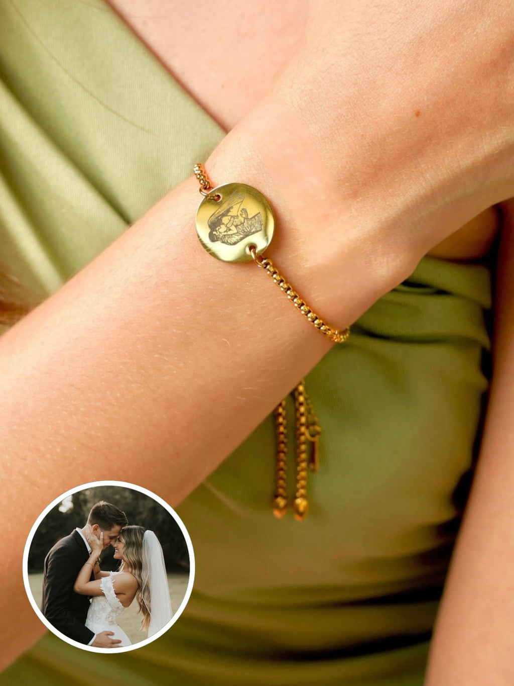 Pulsera Personalizada Ajustable con Fotografía – Stephanie Erbe