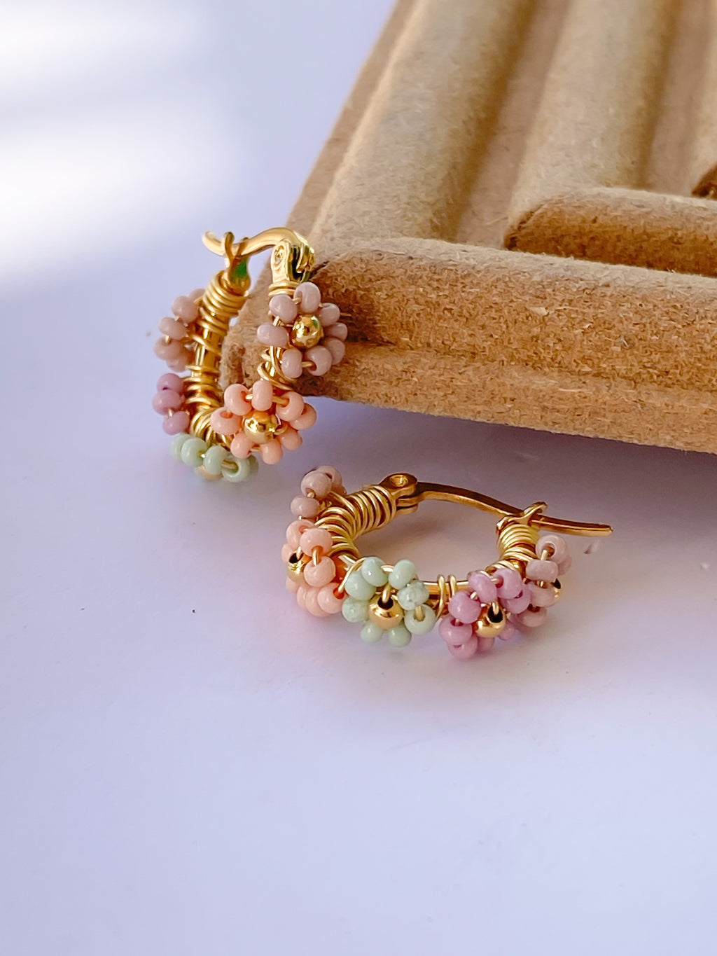Arracadas de flores mini - Candy – Stephanie Erbe
