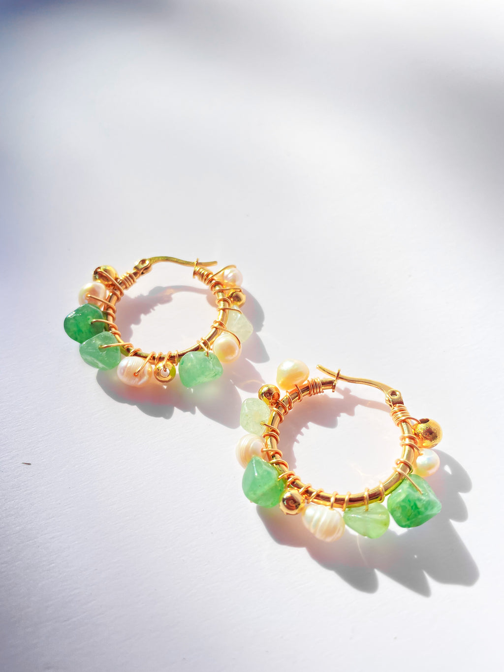 Aretes Romina - verde – Stephanie Erbe