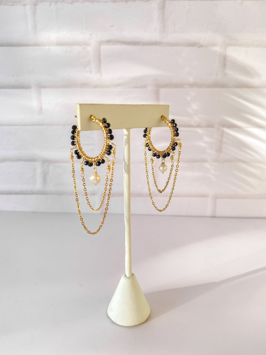 Aretes Helena - negro – Stephanie Erbe